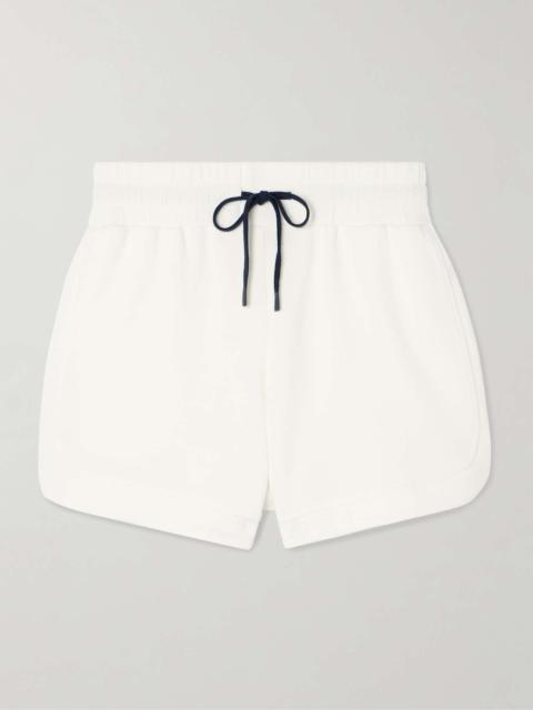 VARLEY Ollie stretch-jersey shorts White | REVERSIBLE
