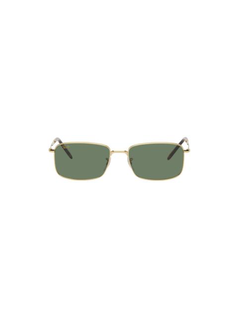 Ray-Ban Gold RB3717 Sunglasses | REVERSIBLE