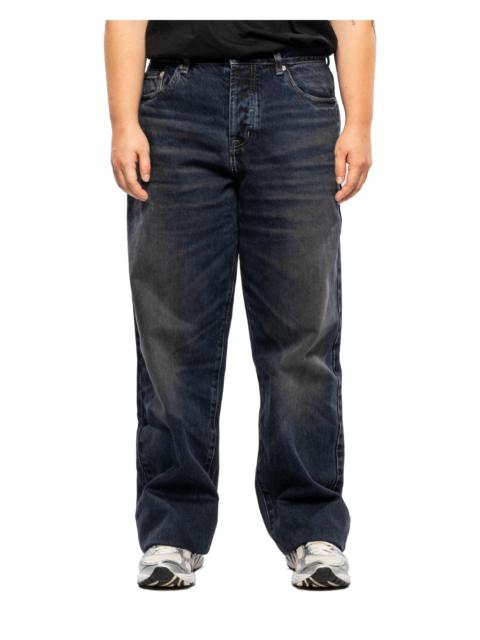 Stüssy Big Ol' Jeans Denim TNT Distress Blue | REVERSIBLE