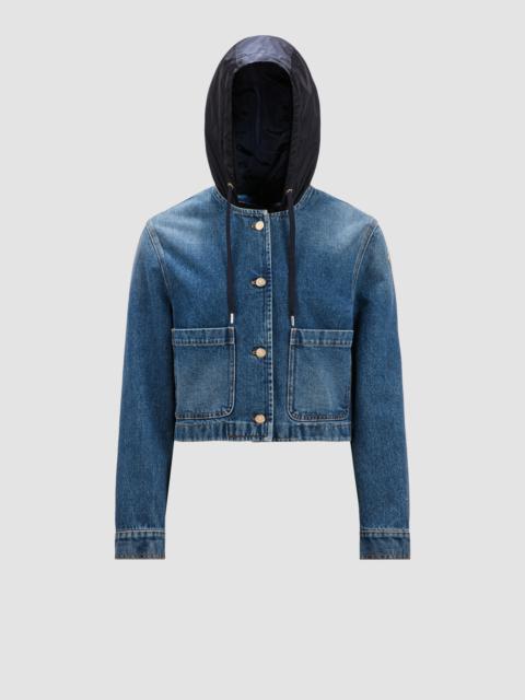 Moncler Lampusa Denim Jacket | REVERSIBLE