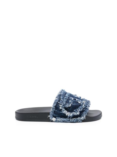 Diesel Sa-Slide D Denim slides | REVERSIBLE
