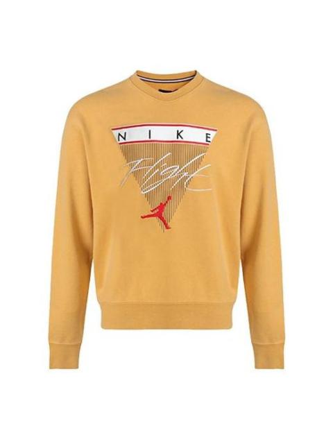 Nike Nike AS Men's J FLT GFX LB Crew BUCKTAN CZ6096-275 | REVERSIBLE