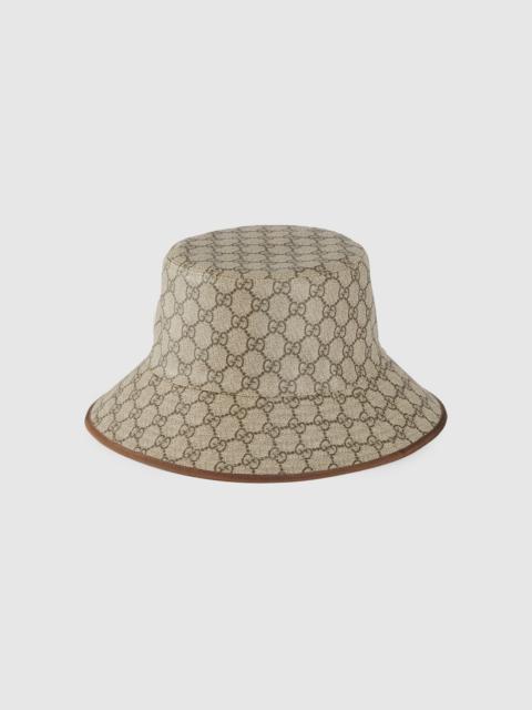GUCCI GG Supreme fedora | REVERSIBLE