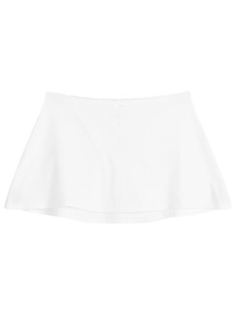 SKIMS SKIMS Drop Needle Pointelle Mini Skirt | REVERSIBLE