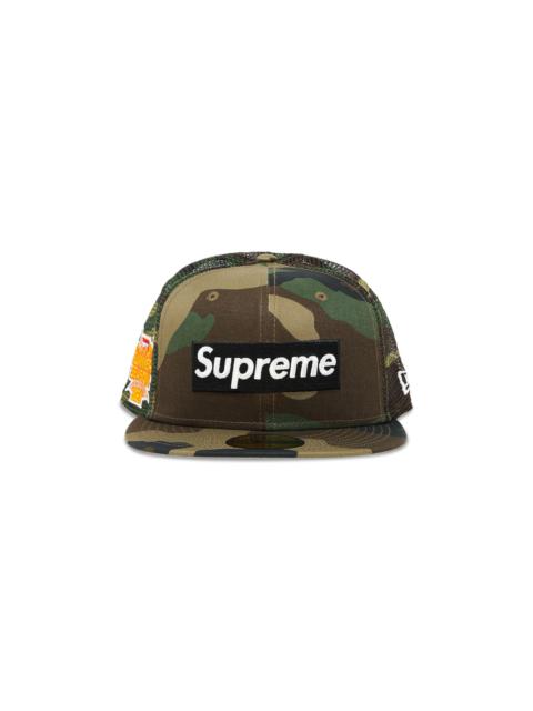 Supreme Supreme Box Logo Mesh Back New Era 'Woodland Camo' | REVERSIBLE