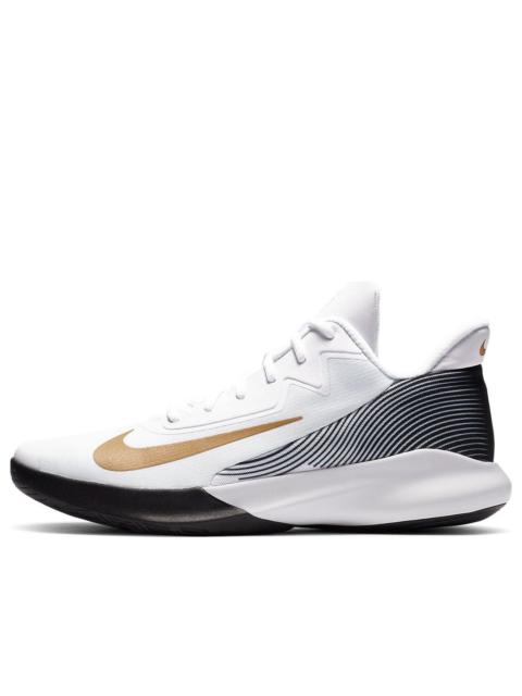 Nike Nike Precision 4 'White Metallic Gold' CZ8780-100 | REVERSIBLE