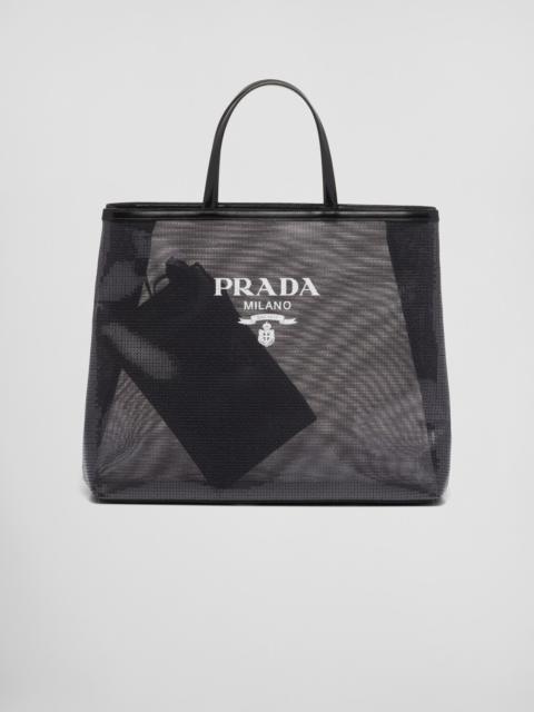 Prada Sequined mesh tote bag | REVERSIBLE