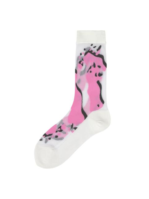 ISSEY MIYAKE BODY IMPRINT SOCKS | REVERSIBLE