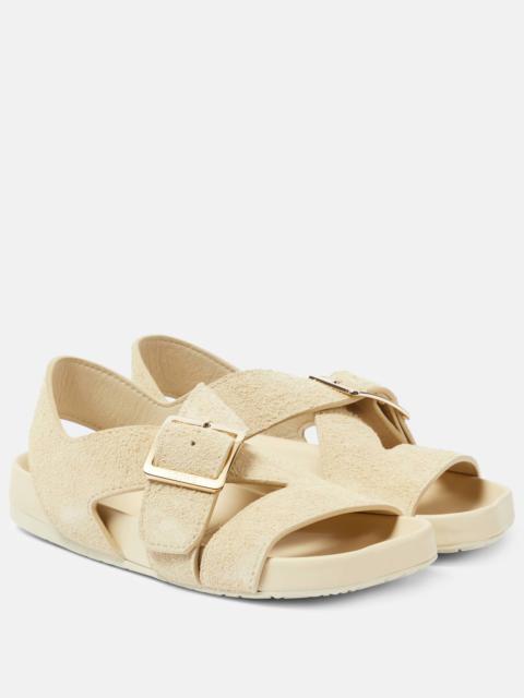 Loewe Ease suede slides | REVERSIBLE