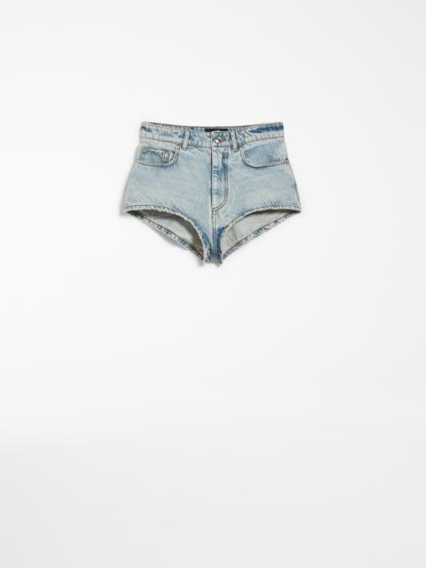 Sportmax CHICCA Denim micro shorts | REVERSIBLE