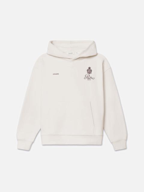 FRAME Ritz Men's Hoodie in Cream | REVERSIBLE