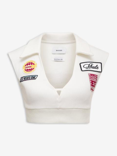 Rhude RACING PATCH LOGO TOP | REVERSIBLE