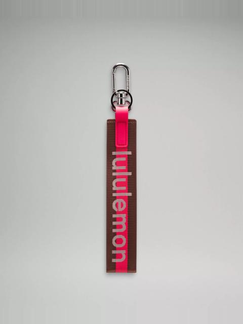 lululemon Never Lost Keychain *Wordmark | REVERSIBLE