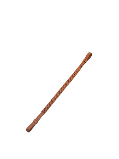 Loewe Woven spiral strap in classic calfskin | REVERSIBLE