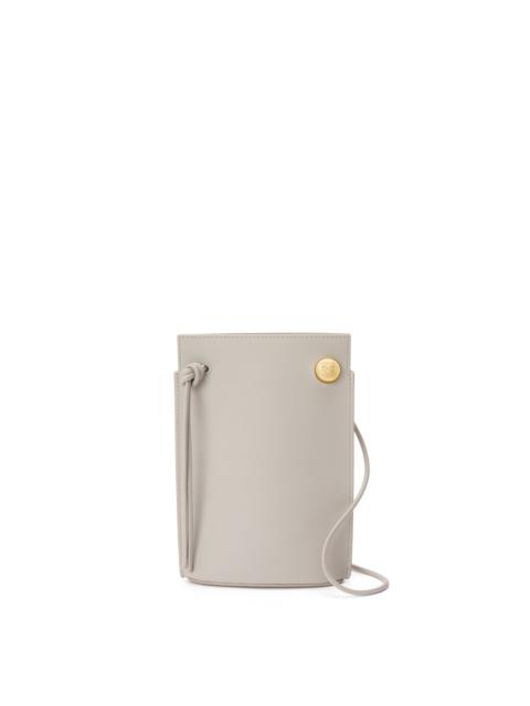Loewe Pebble Dice pocket in classic calfskin | REVERSIBLE