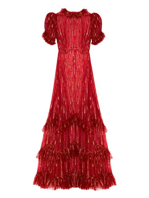 THE VAMPIRE’S WIFE THE SCARLET RAIN SKY ROCKET DRESS | REVERSIBLE