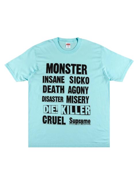Supreme Supreme Monster Tee 'Turquoise' | REVERSIBLE