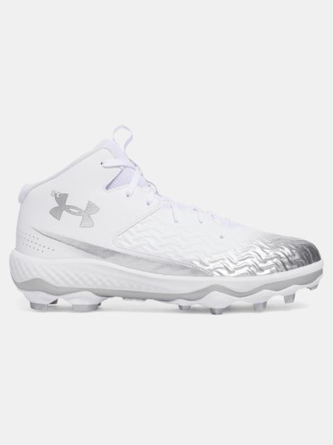 Under Armour Men's UA Spotlight Mid Football Cleats | REVERSIBLE