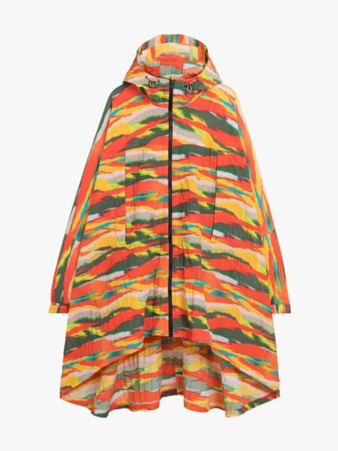 Mackintosh MIST POP CAMO NYLON CAPE | REVERSIBLE