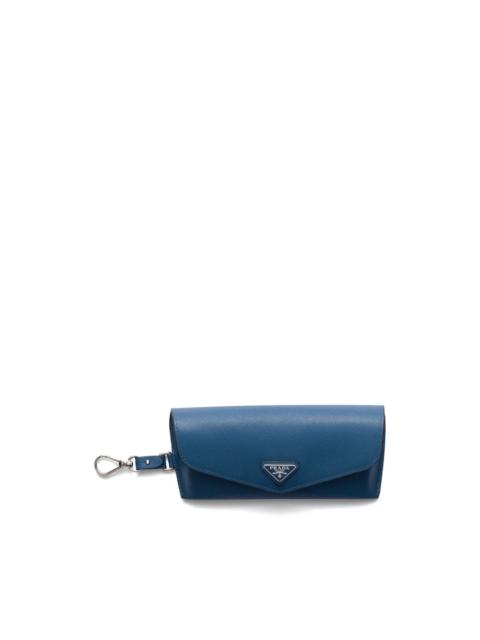 Prada Saffiano leather glasses case | REVERSIBLE