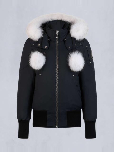 MOOSE KNUCKLES ORIGINAL DEBBIE BOMBER FUR | REVERSIBLE