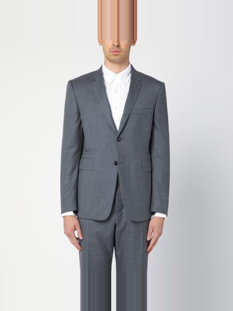 Thom Browne Grey single-breasted jacket in wool | REVERSIBLE