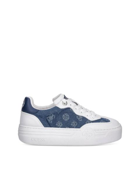 GUESS USA Swole denim platform sneakers | REVERSIBLE