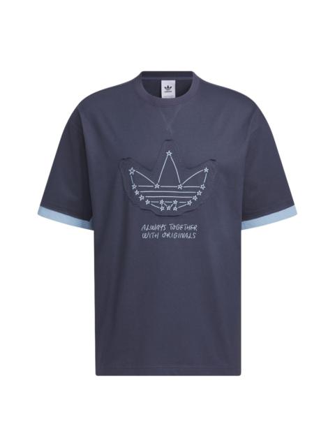 adidas adidas Originals X Yu Nagaba T-Shirts 'Navy' IS0639 | REVERSIBLE