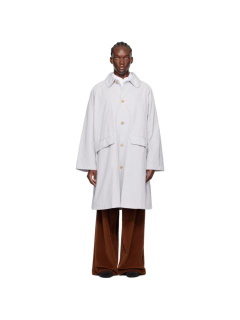 The Row Gray Garth Trench Coat | REVERSIBLE