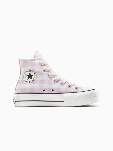 Converse Chuck Taylor All Star Lift Platform Gingham | REVERSIBLE