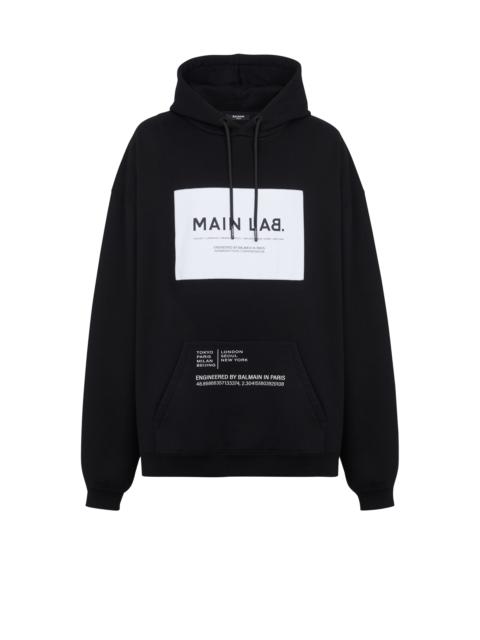 Balmain Main Lab label hoodie | REVERSIBLE