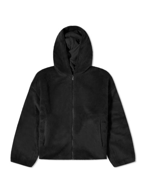 PANGAIA Pangaia Recycled Wool Fleece Reversible Bomber Jacket | REVERSIBLE
