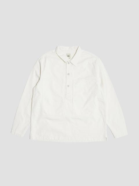 Nigel Cabourn FOB Factory US Army Pullover Ecru | REVERSIBLE