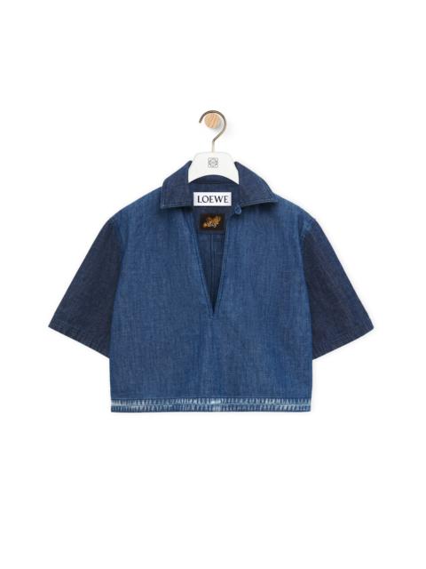 Loewe Vareuse in denim | REVERSIBLE