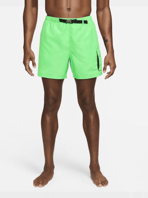 Nike Nike Men's 5" Belted Packable Swim Trunks | REVERSIBLE
