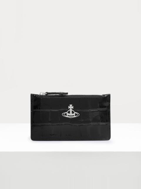 Vivienne Westwood CROCODILE SLIM LONG CARD HOLDER | REVERSIBLE
