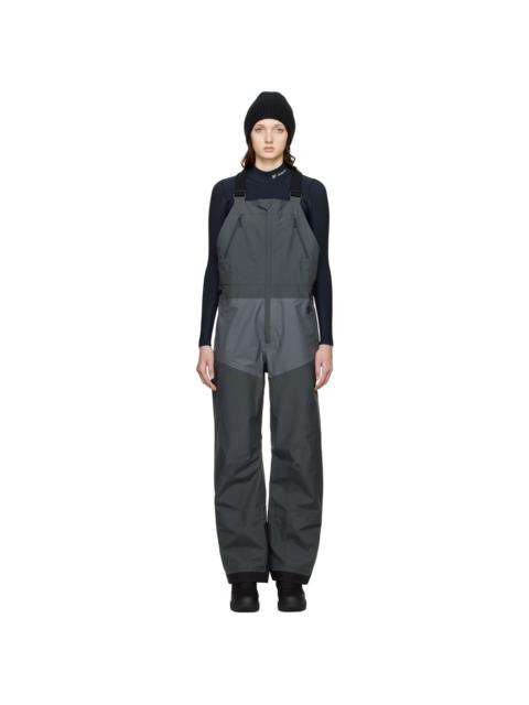 Goldwin Gray GORE-TEX 3L Overalls | REVERSIBLE