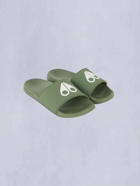 MOOSE KNUCKLES LOGO ICON SPORT SLIDES | REVERSIBLE