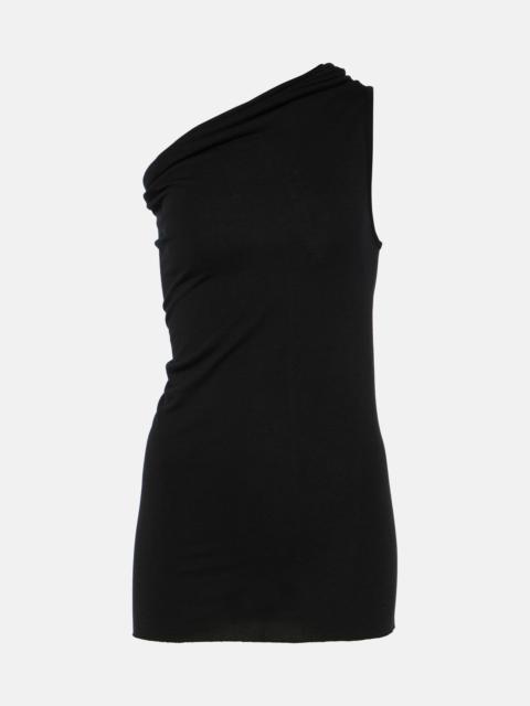 Rick Owens Sivaan Ziggy one-shoulder top | REVERSIBLE