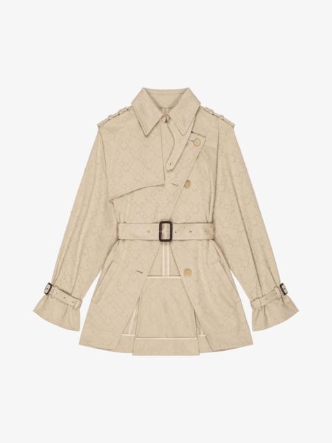 Givenchy TRENCH-COAT IN MONOGRAM 72 COTTON | REVERSIBLE