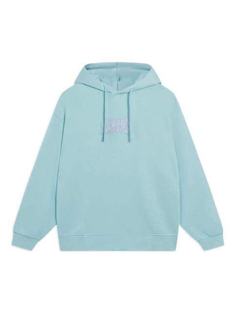 Li-Ning Li-Ning Counterflow Rabbit Graphic Hoodie 'Light Blue' AWDT347 ...