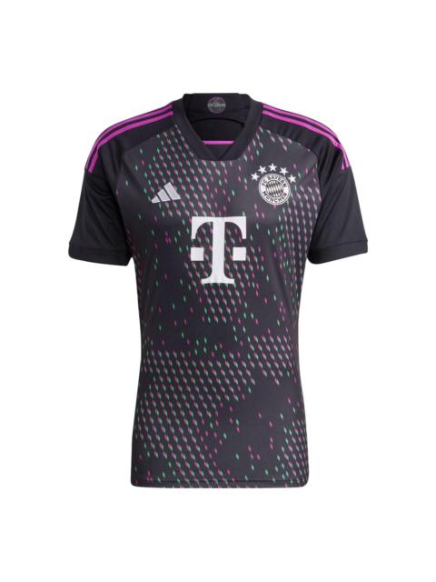 adidas adidas FC Bayern 23/24 Away Jersey 'Black' HR3719 | REVERSIBLE