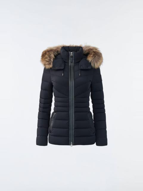 MACKAGE PATSY Agile 360 down jacket with natural fur | REVERSIBLE