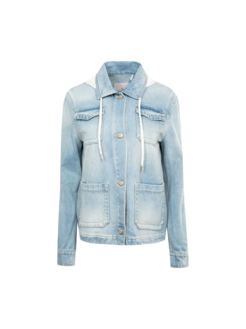 Moncler MELISSA DENIM JACKET | REVERSIBLE