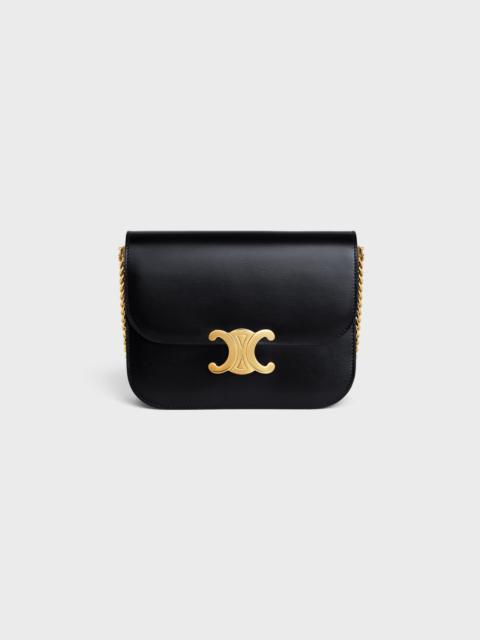 CELINE MEDIUM COLLEGE BAG in shiny calfskin | REVERSIBLE