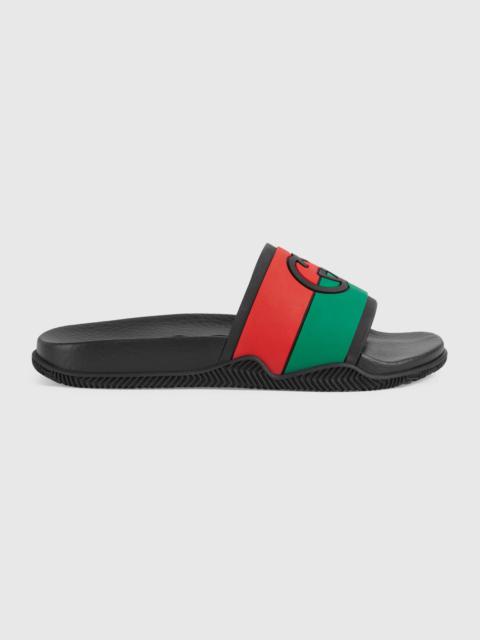 GUCCI Women's Interlocking G slide sandal | REVERSIBLE
