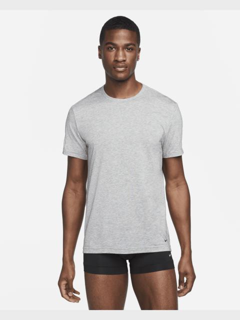 Nike Nike Men's Dri-FIT ReLuxe Crew Neck Undershirt (2-Pack) | REVERSIBLE