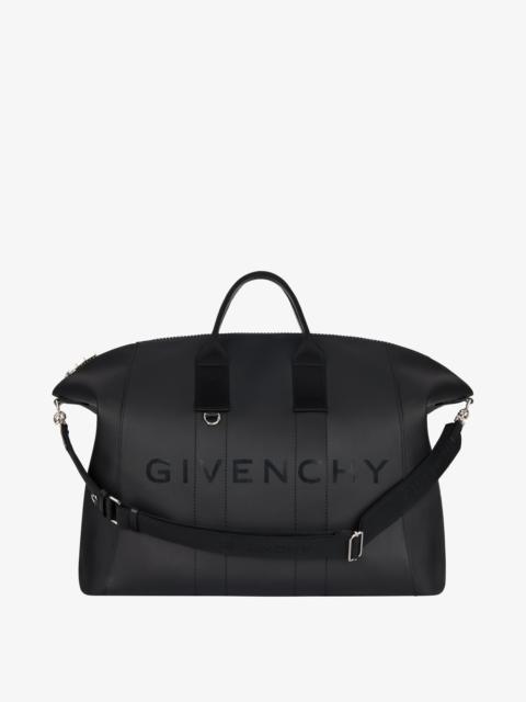 Givenchy MEDIUM ANTIGONA SPORT BAG IN COATED CANVAS | REVERSIBLE
