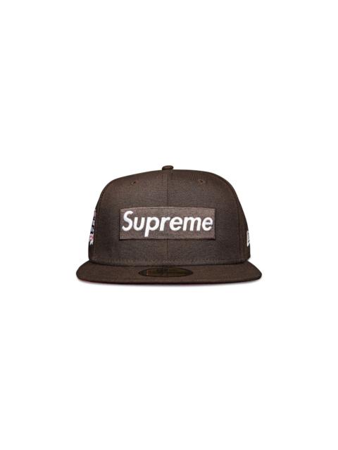 Supreme Supreme No Comp Box Logo New Era 'Brown' | REVERSIBLE