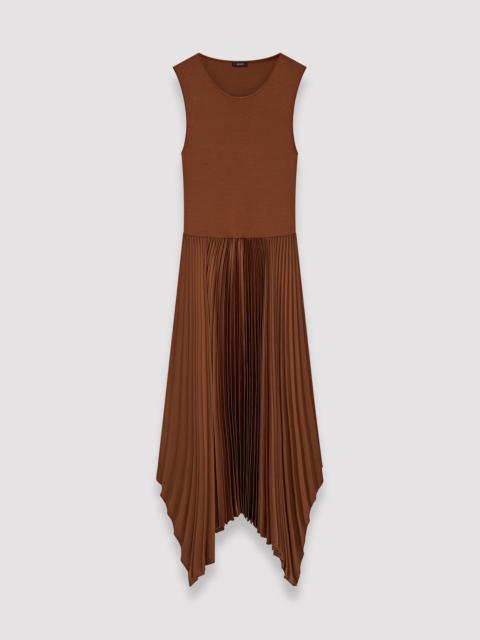 JOSEPH Knit Weave Plissé Dera Dress | REVERSIBLE